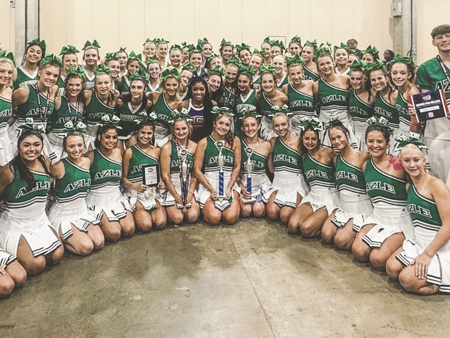 Azle Cheer shines at NCA camp