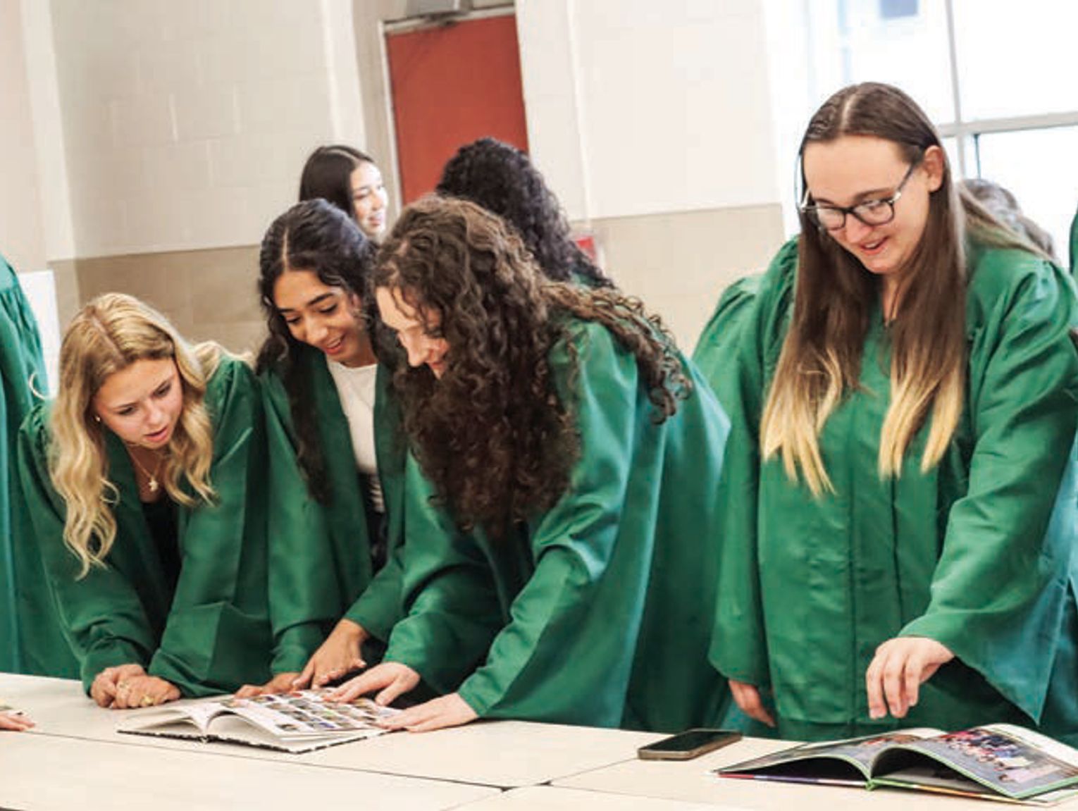 Azle High School seniors walk Silver Creek