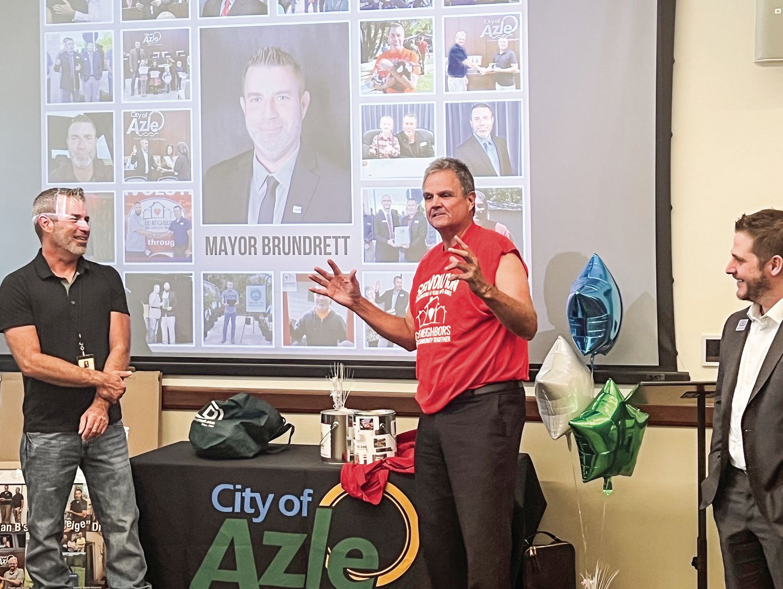 Citizens bid farewell to Brundrett