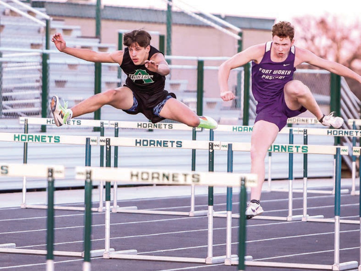Hornets shine at Azle Invitational Track Meet